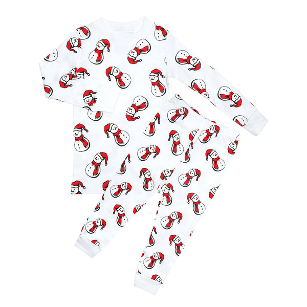 Snowman Pajama Set – Hopscotch Baby and Children's Boutique